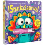Snackasaurus: Libro Cremallera y Ojos Movibles | Lexus Editores