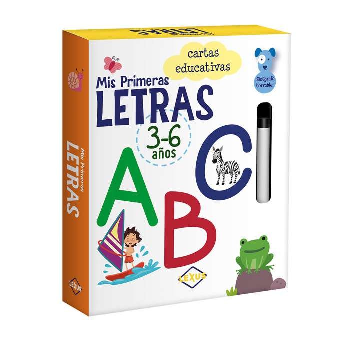Mis Primeras Letras – Colección Cartas Educativas - Lexus Editores
