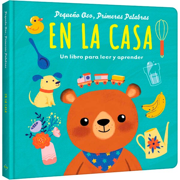 Libro En la Casa – Pequeño Oso, Primeras Palabras - Lexus Editores